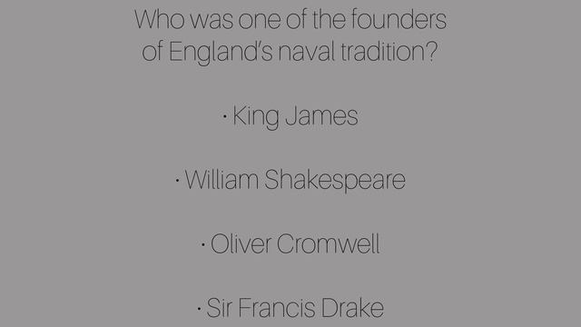 Life in the UK test Question 40