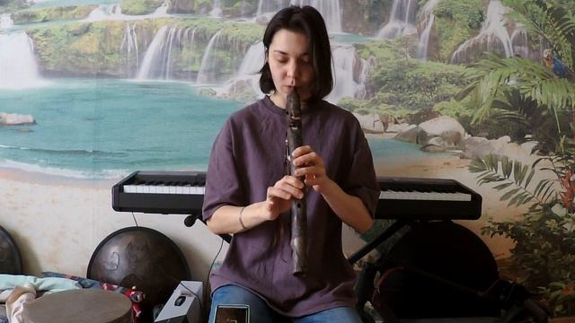 2. Урок игры на флейте индейцев. Хроматическая гамма. Нижние ноты