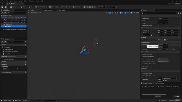 2. Adding the Player Camera
