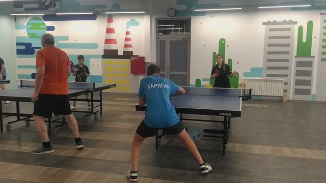 Ковалюк Алёна (RTTF: 114) vs Карягин Матвей (ФНТР: 6. RTTF: 202)