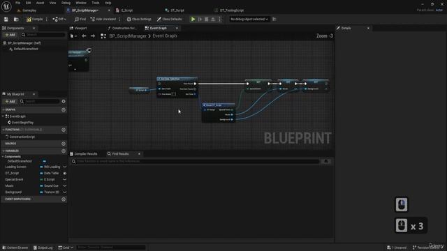 7 - Lesson 6 Understanding Data Table Nodes in UE5 and Crafting a Play Music