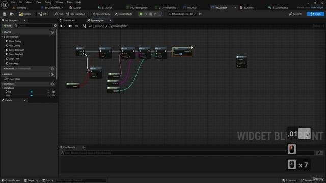 13 - Lesson 12 Unreal Engine 5 Typerighter Implementation Understanding Macros vs