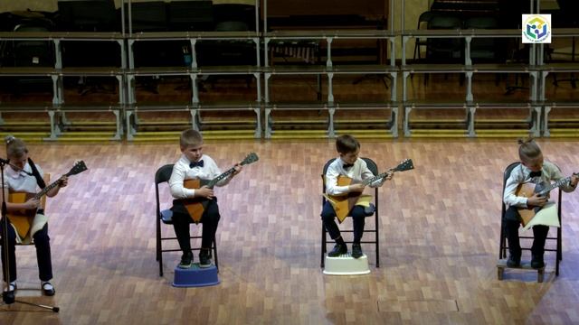 В.КОТЕЛЬНИКОВ «ТАНЕЦ». Р.Н.П.  «ВО САДУ ЛИ, В ОГОРОДЕ». Исп. Бряц-квартет.