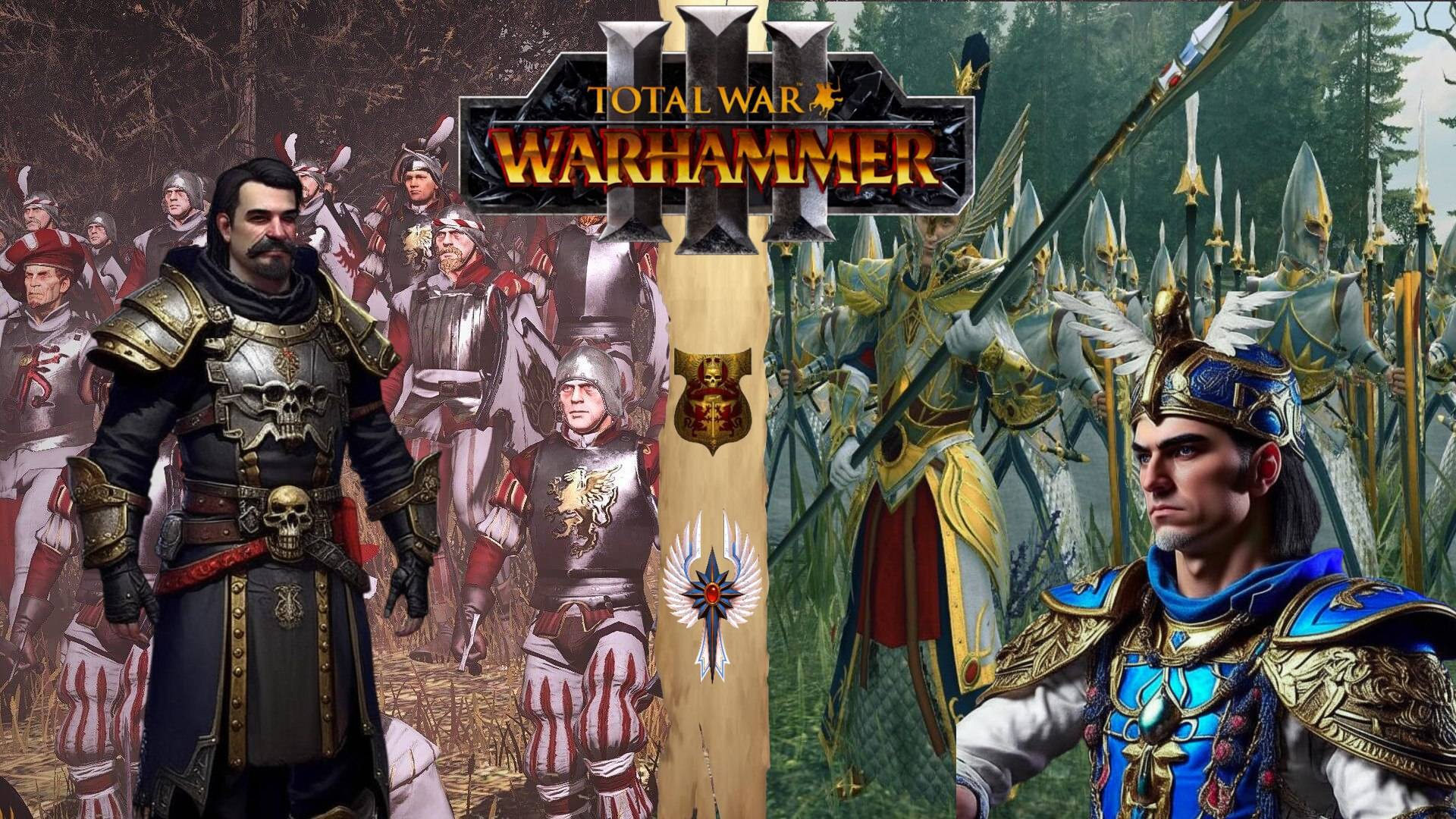 Total War WARHAMMER III. Древний союз#7: Бьем зеленокожих