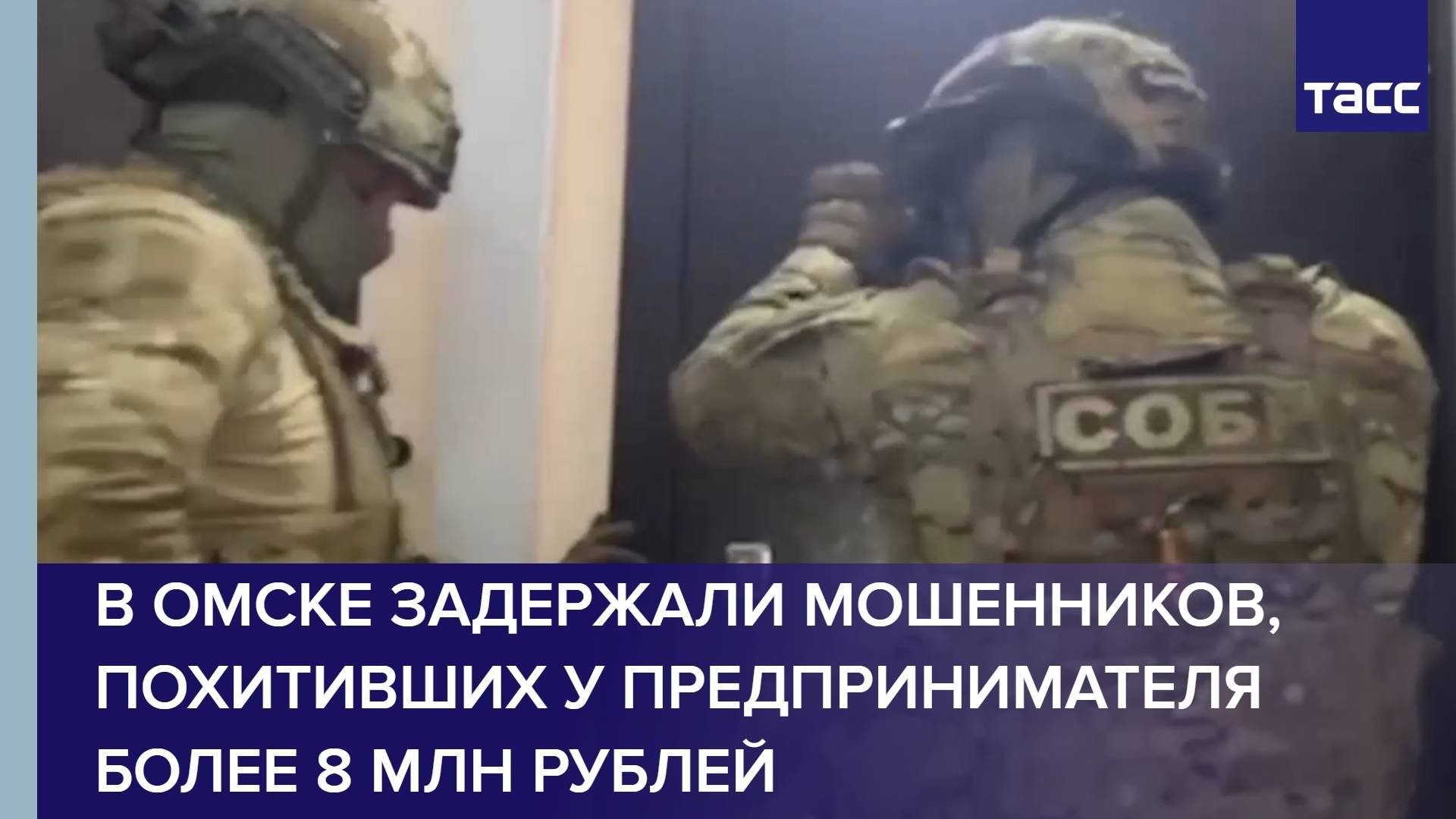 В Омске задержали мошенников, похитивших у предпринимателя более 8 млн рублей