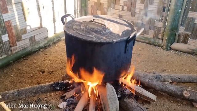 FULL VIDEO: 90 Days Do Banh Chung & Harvest agricultural products.Trieu Mai Huong