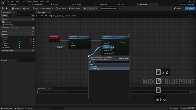 10 - Lesson 9 Animating Widgets with Blueprints in UE5 Techniques for Narrative
