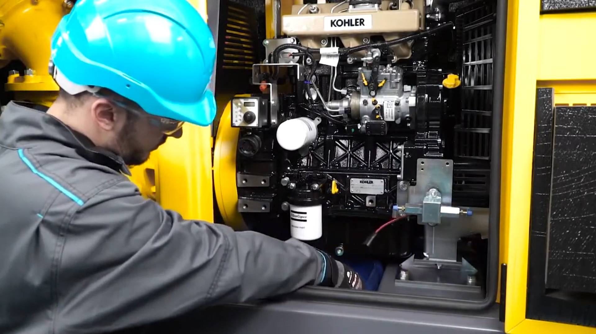Сервисное обслуживание мотопомпы Atlas Copco серии РАS