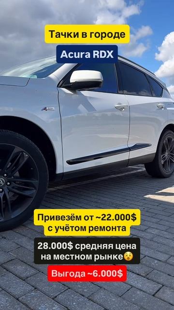 Acura RDX: Динамика и передовые технологии для активной жизни!