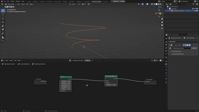 580249-03 - Creating The Spiral - Blender 3D Create Satisfying Animations With Geometry Nodes!