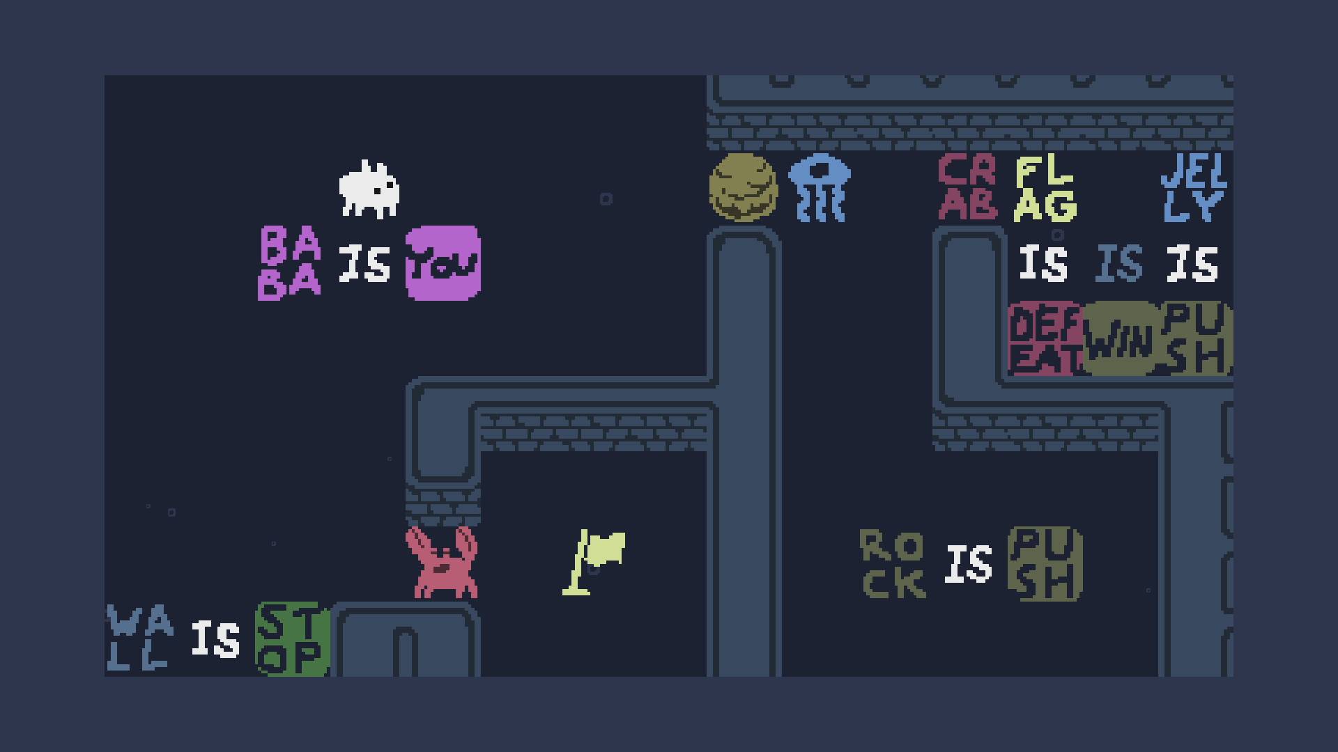 [1] Правила этой игры постоянно меняются - Baba Is You