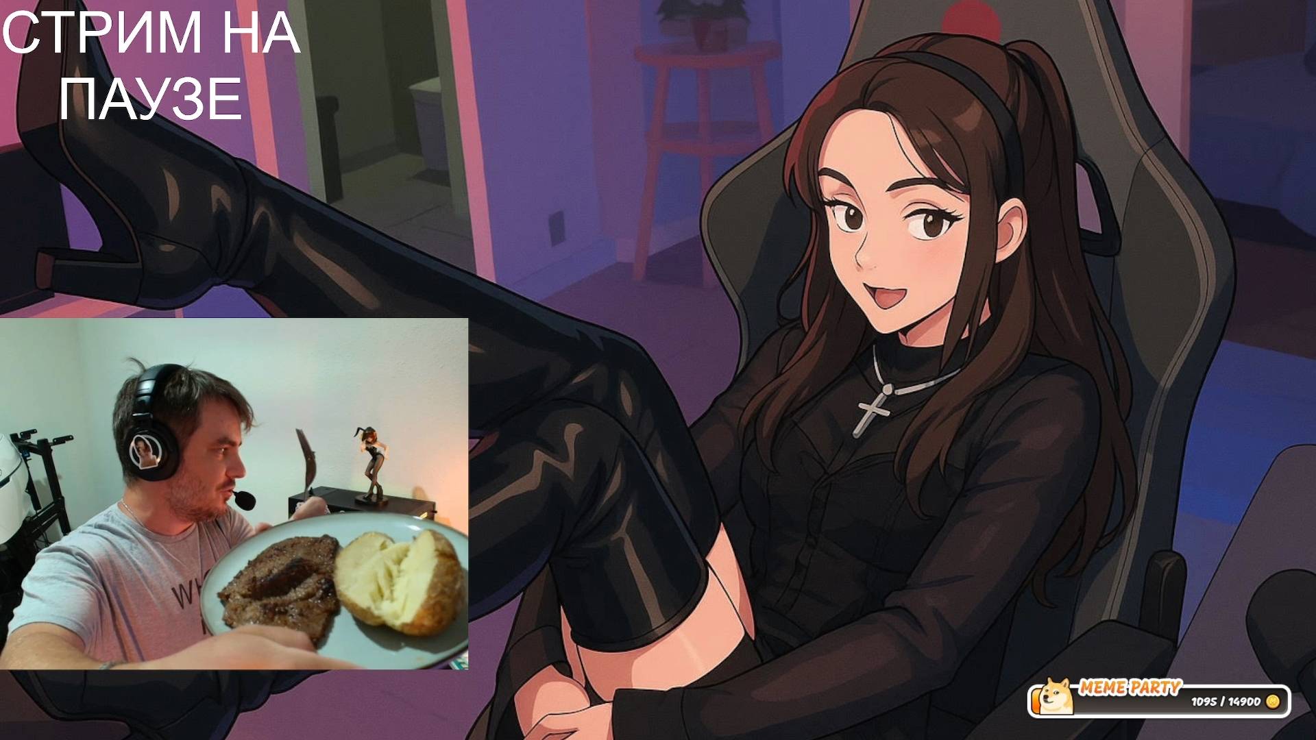 Maddyson - приготовил стейк по рецепту Асмонголда