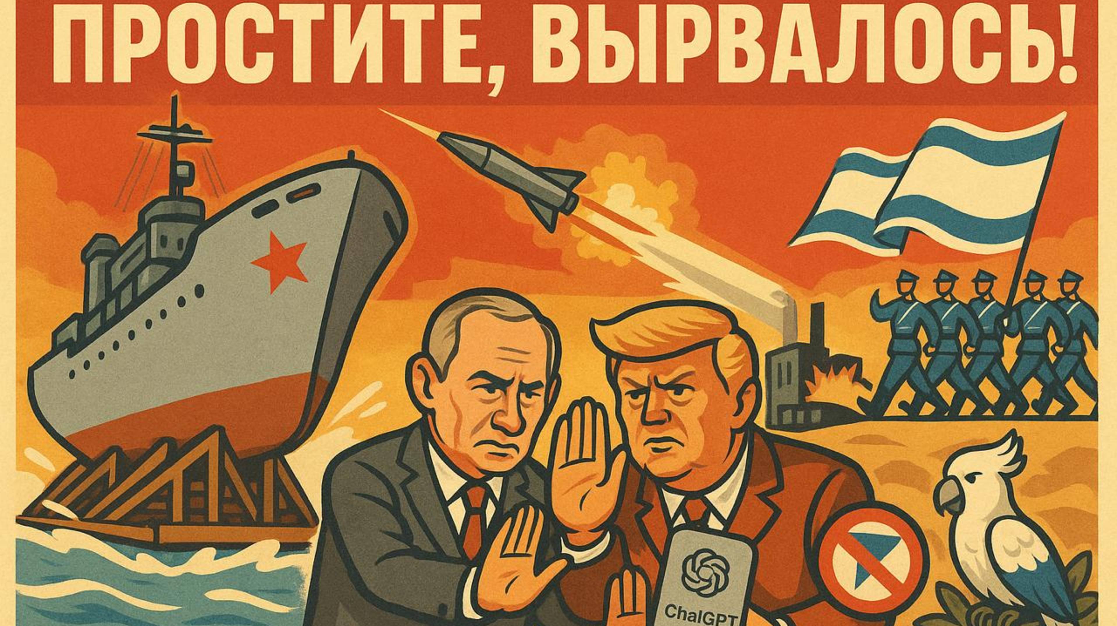 15.08.25 | "Простите, вырвалось!" №242 | Переговоры на Аляске, оборзевший Израиль, демилитаризация
