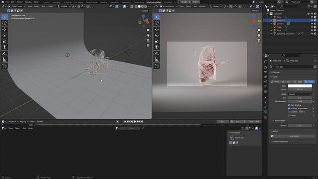 580249-10 - Lighting And Rendering - Blender 3D Create Satisfying Animations With Geometry Nodes!