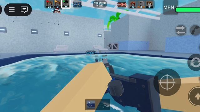 ролик по стрелялке в Роблокс