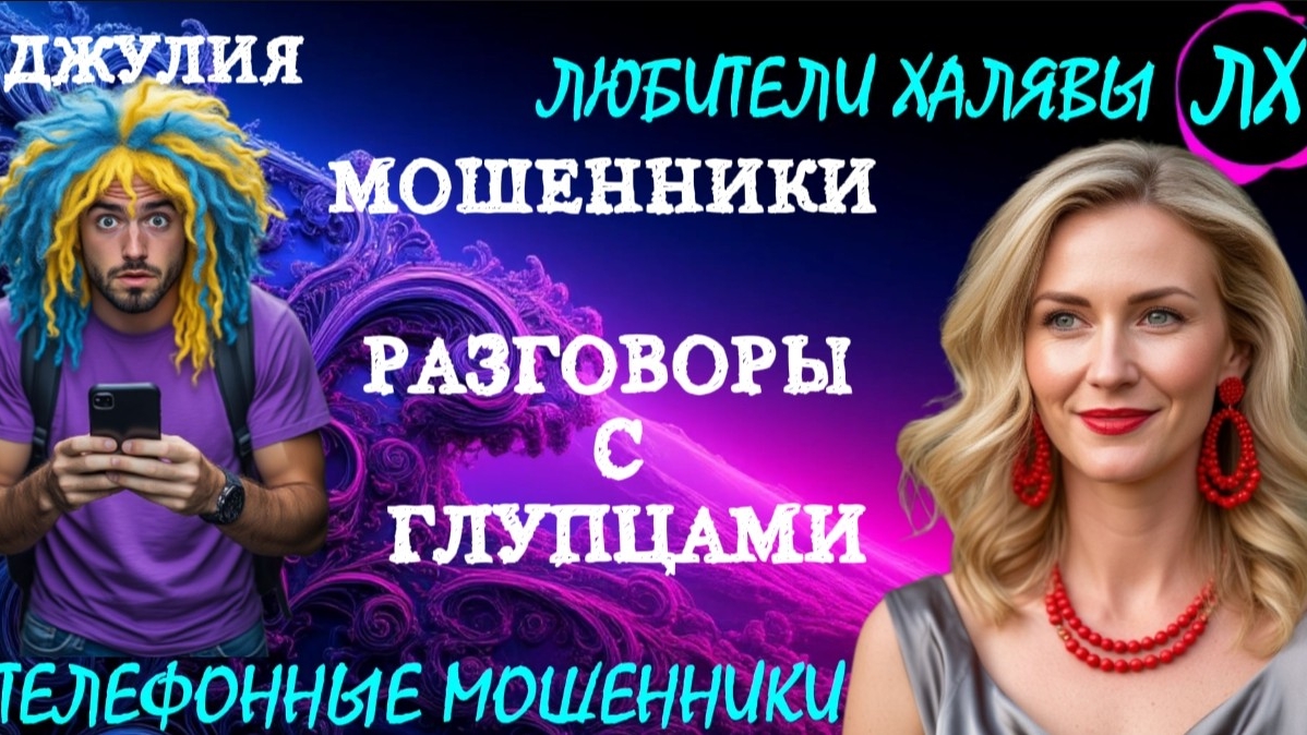 💫 ДЖУЛИЯ. РАЗГОВОРЫ С ГЛУПЦАМИ | ТЕЛЕФОННЫЕ МОШЕННИКИ