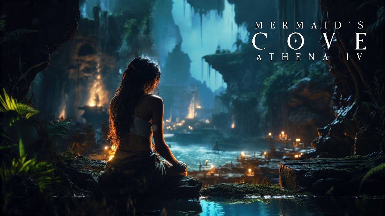 Mermaid s Cove / Magical Fantasy Ambient Music for Sleep and Study (1 Hour)