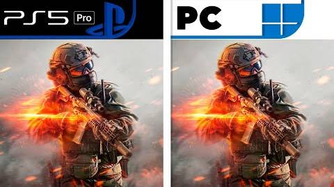 Battlefield 6 - Сравнение графики на PS5 Pro и ПК (ElAnalistaDeBits)