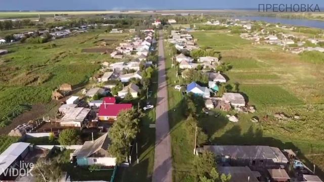 село ПРЕСНОВКА. ВИД С ВЕРХУ (ДРОН)