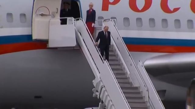 Первые кадры Путина на Аляске!