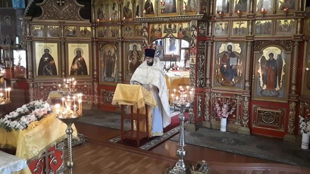 14 августа 2025г. Медовый Спас, проповедь иерея Игоря Шананина