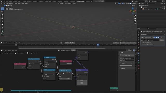 580249-07 - Rotating The Instances - Blender 3D Create Satisfying Animations With Geometry Nodes!