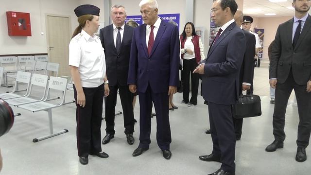 Министр внутренних дел Российской Федерации находится в рабочей поездке в Якутске.