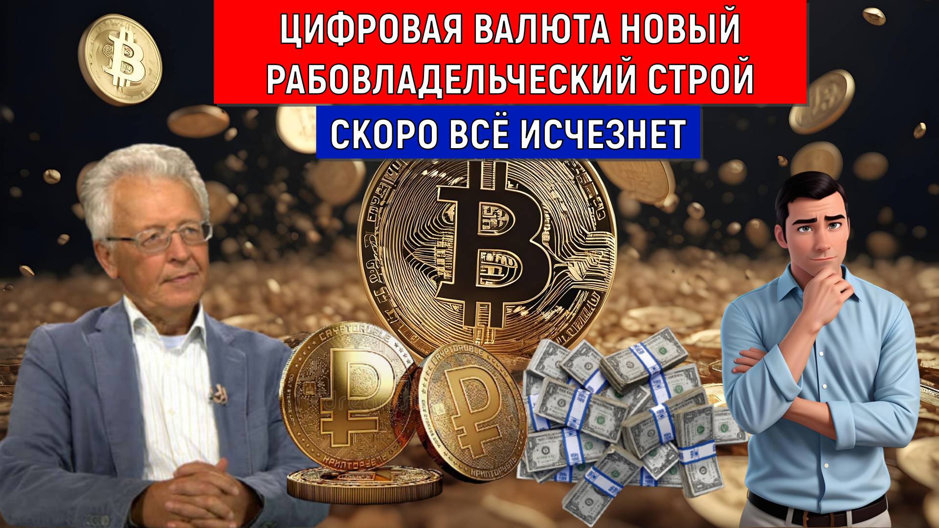 Цифровая валюта, биткоин новый рабовладельческий строй! Скоро все это исчезнет. Валентин Катасонов