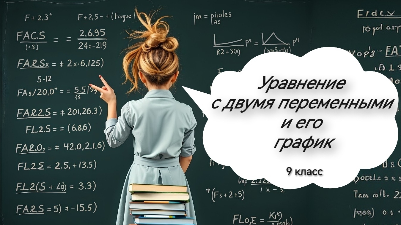Уравнение с двумя переменными и его график. Алгебра. 8 класс