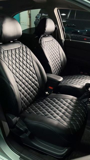 Преображения салона Chevrolet Nexia комплект модельных чехлов Байрон Классик