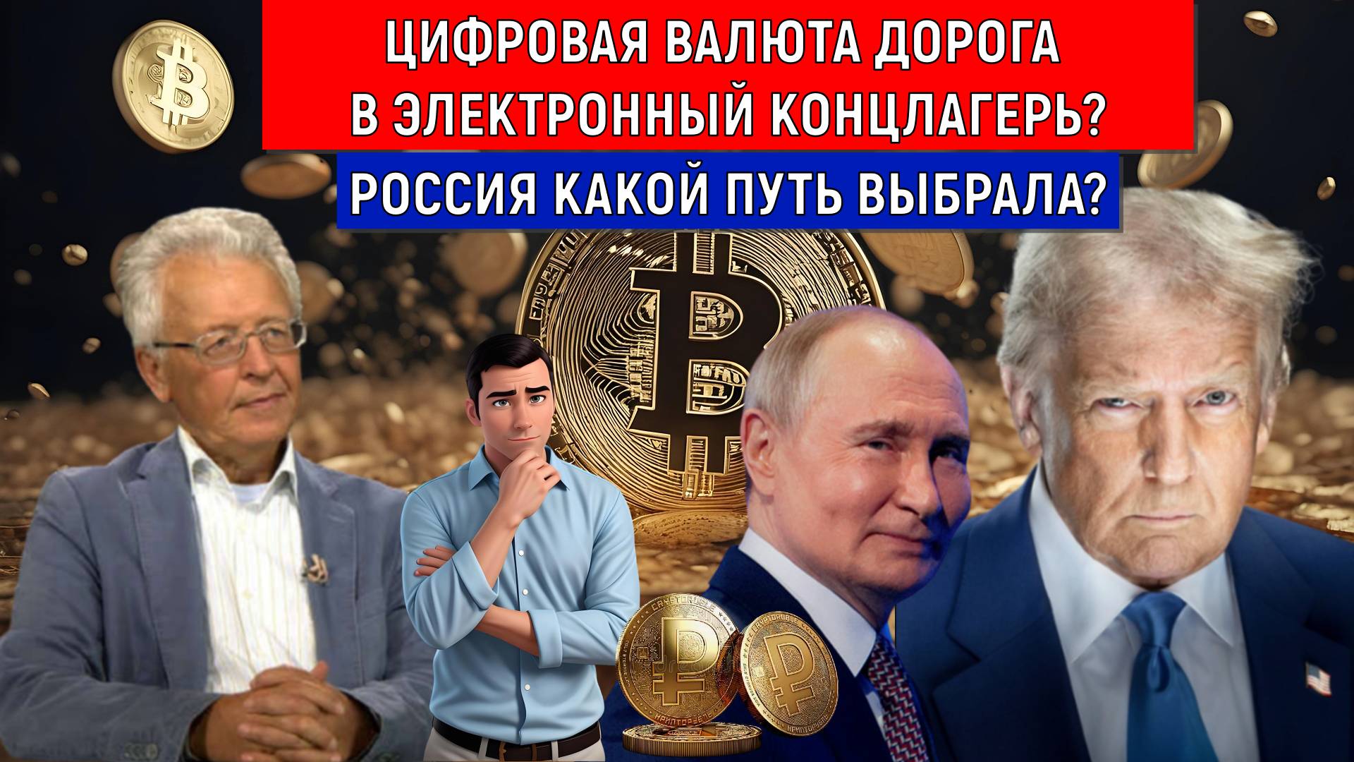 Цифровая валюта биткоин дорога в электронный концлагерь? Россия какой путь выбрала? Катасонов