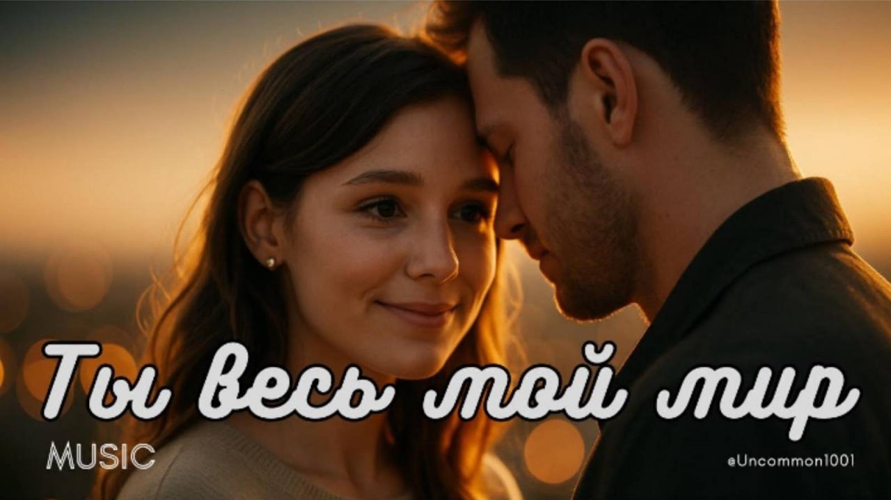 Ты — весь мой мир ❤️
