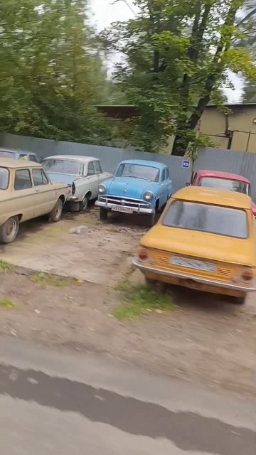 Ретро машины в Летнем отдыхе Одинцовского района Московской области