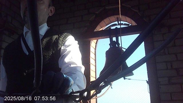 Колокольный звон к началу Божественной Литургии 16 августа 2025