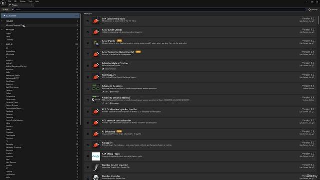 7. Enabling Steam Advanced Sessions Plugin
