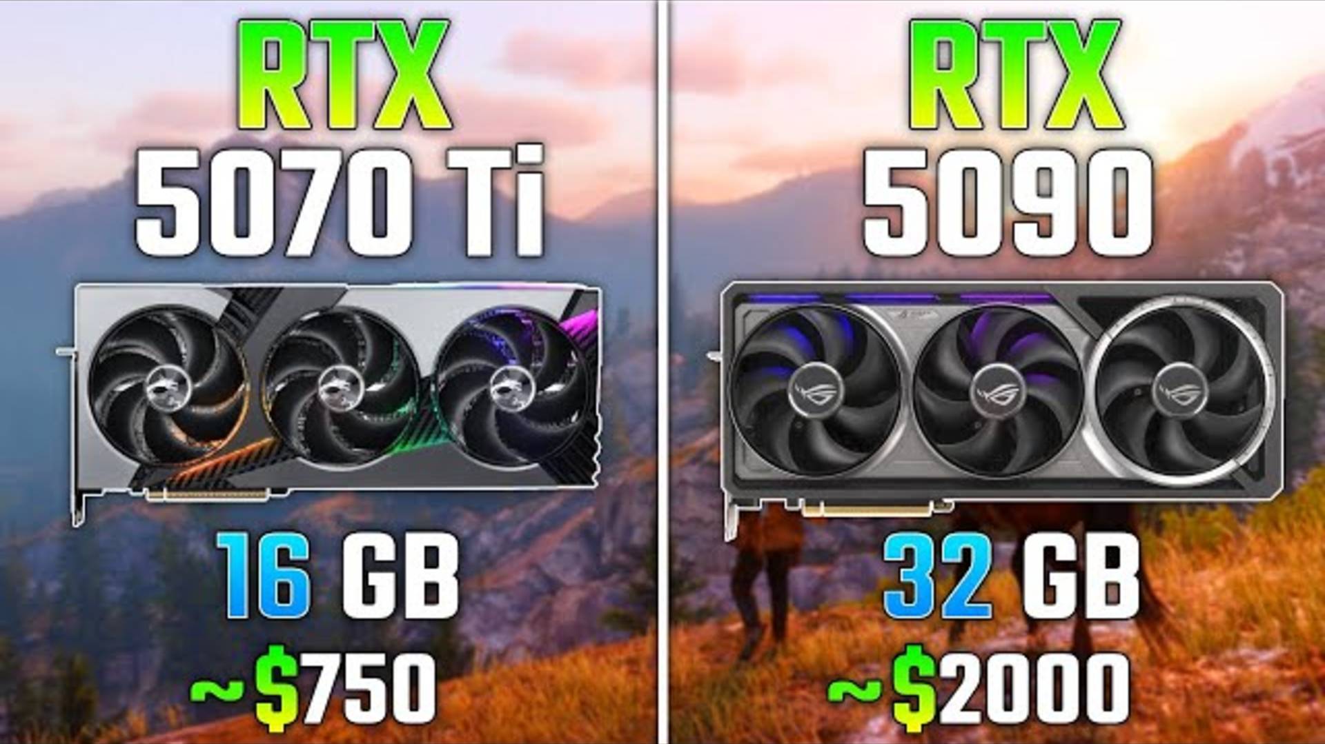 RTX 5070 Ti vs RTX 5090 | Test in 7 Games