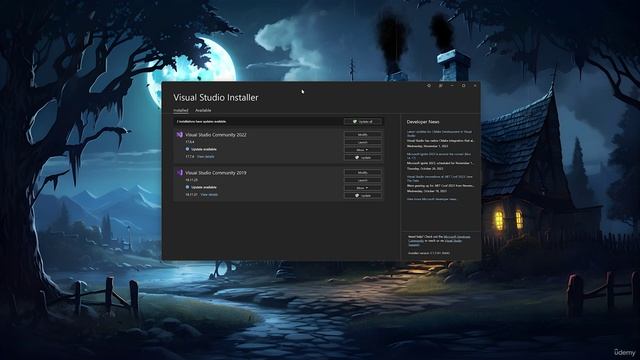 3. VS, .NET Core, .NET Framework & DirectX