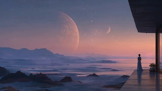 Purple + Relaxing Sci Fi Space Ambient Music