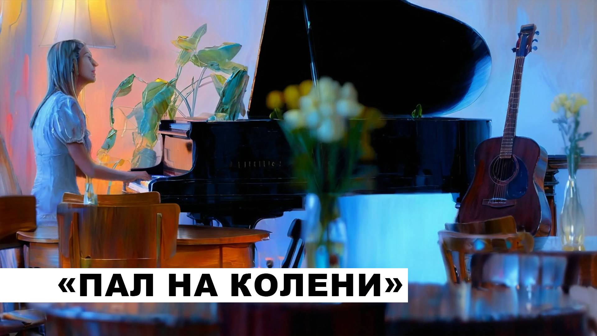 Пал на колени