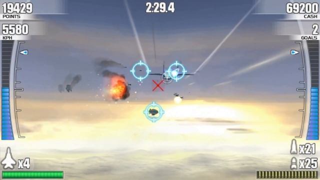After Burner Black Falcon - Sonic [PSP]