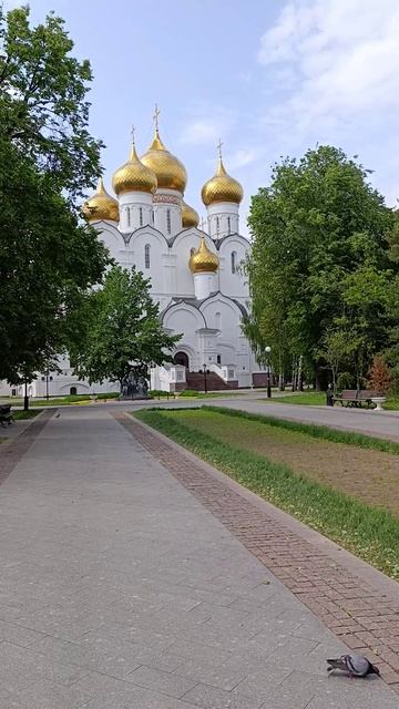 Успенский собор. Ярославль. Путешествие по России. Золотое кольцо