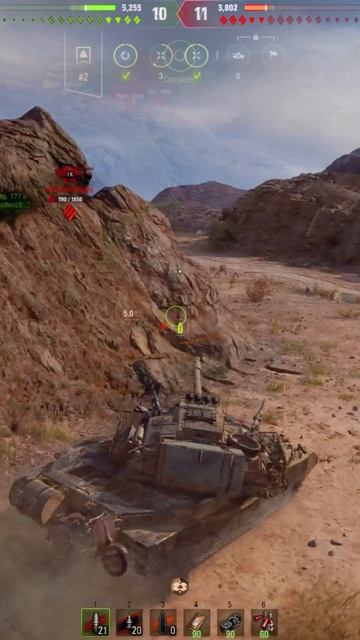 Carro 45t - Итальянская точность в деле! 💥 #миртанков #wot #worldoftanks