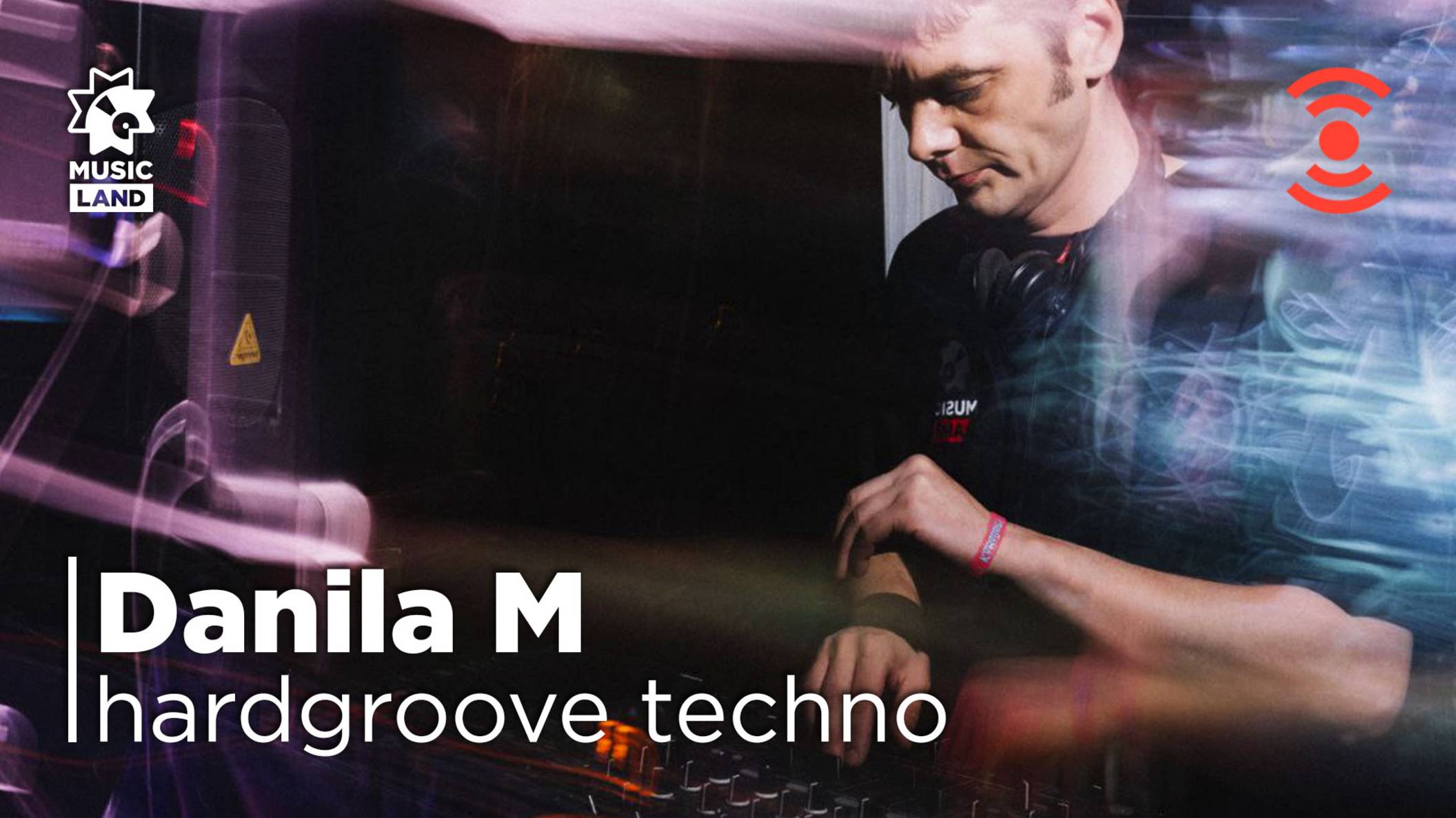 Danila M | hardgroove techno | Dj set stream | @MusicLandStudio Izhevsk 16.08.25