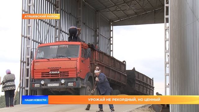 Урожай не рекордный, но ценный