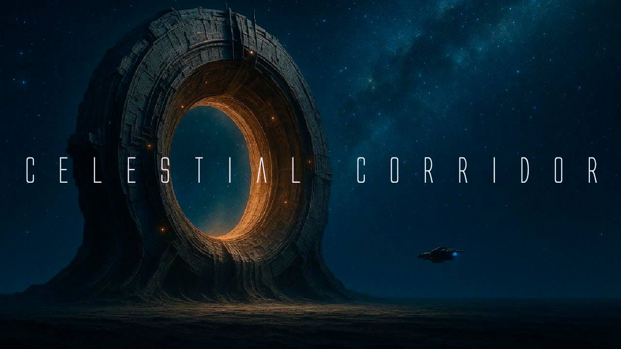 Celestial Corridor • Deep Space Ambient Music For Relaxation 🎧 [ Cerebral Sci-Fi Ambience ]