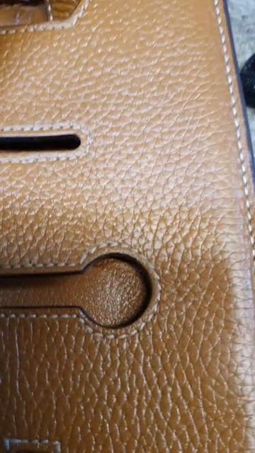 Реставрация сумки Hermes Birkin_часть_02