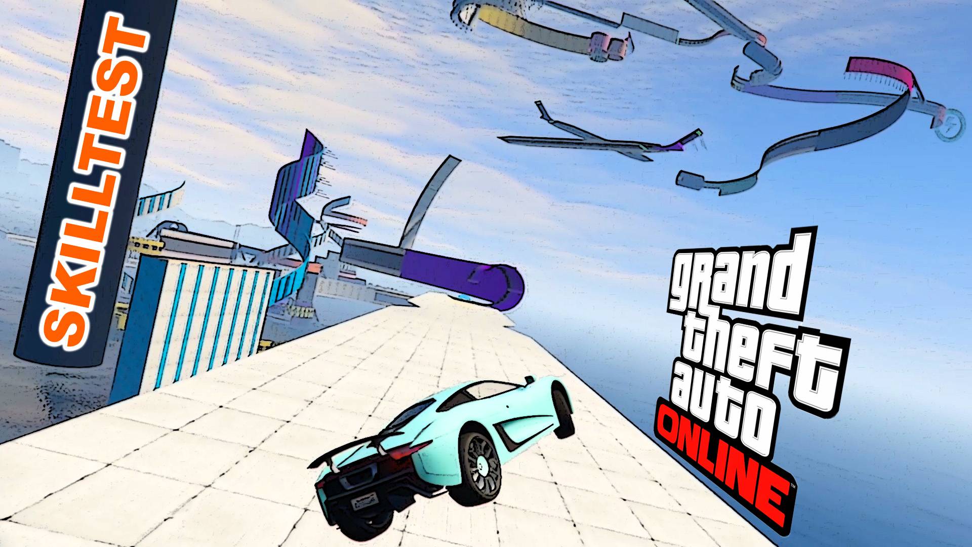 Похоже мы свернули не туда, скилл тест в GTA V OnLine