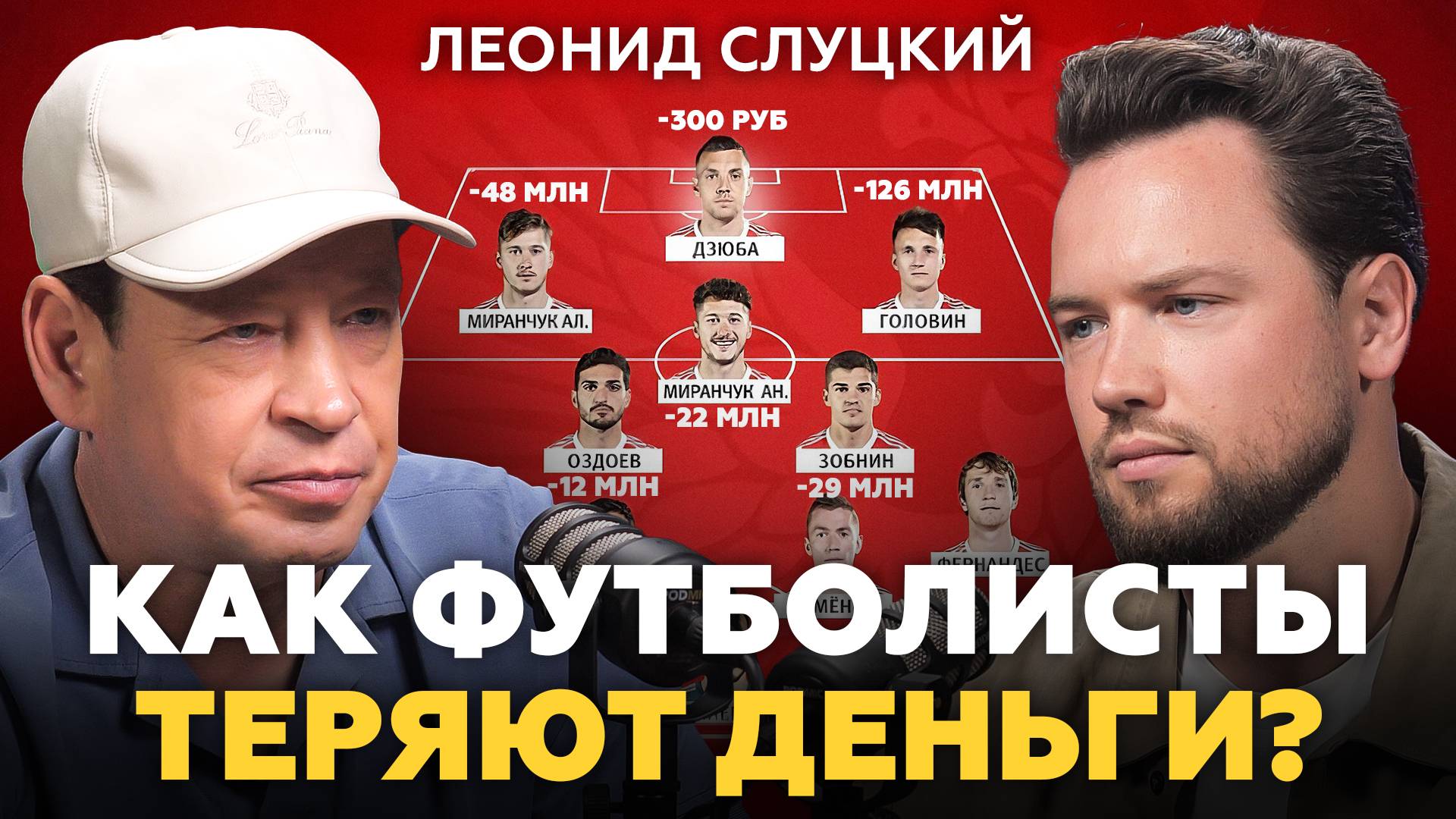 99% спортсменов теряют свои деньги и вот почему! Леонид Слуцкий про футбол и инвестиции