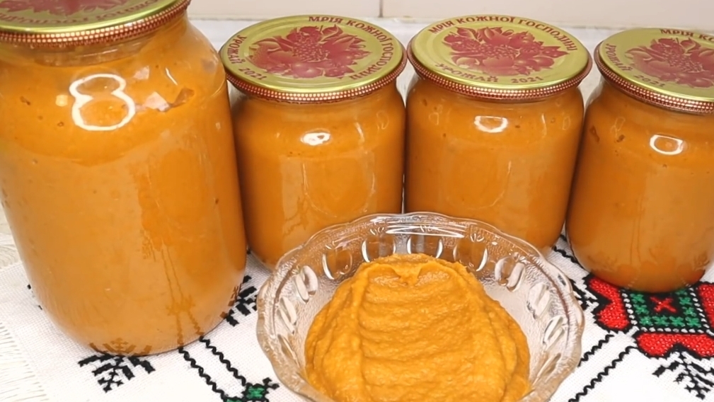 КАБАЧКОВАЯ ИКРА на зиму! Икра получается очень вкусная и нежная с магазинной не сравнится!