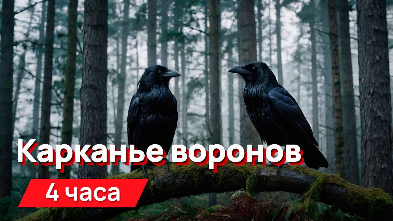 Звуки для соседей - карканье воронов